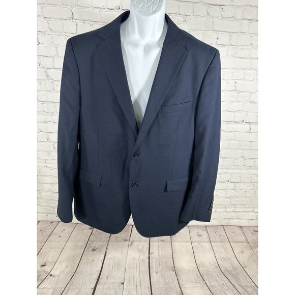 Giorgio Napoli Presidential Classic Blue Two Button Blazer Jacket Sport ...